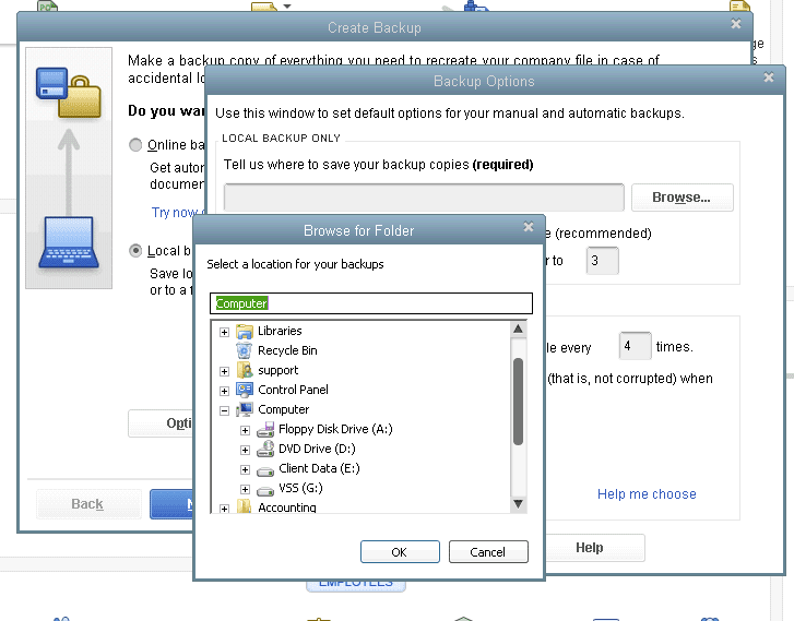 How to Create Backup of QuickBooks File - Ace Cloud Hosting