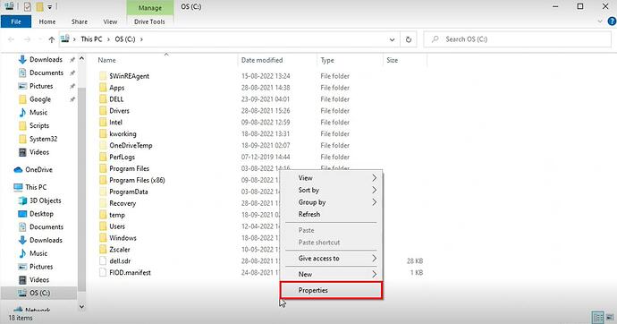 How to Check Available Disk Space in C: Drive of a Dedicated Server?