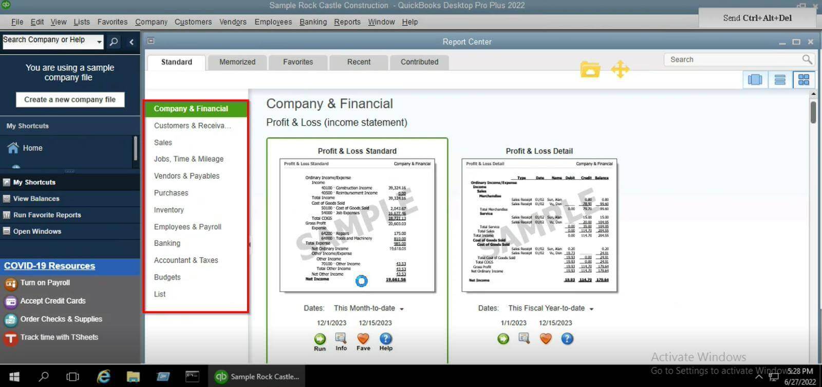Export QuickBooks Reports to Excel - Step-by-Step