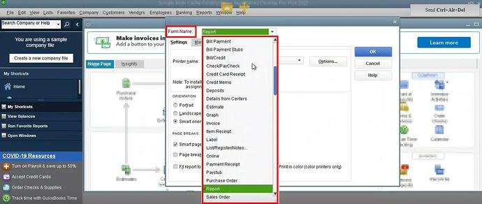 Fix Intuit Printer Library Error