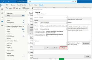 How Do I Access, Edit, or Close Outlook Data Files