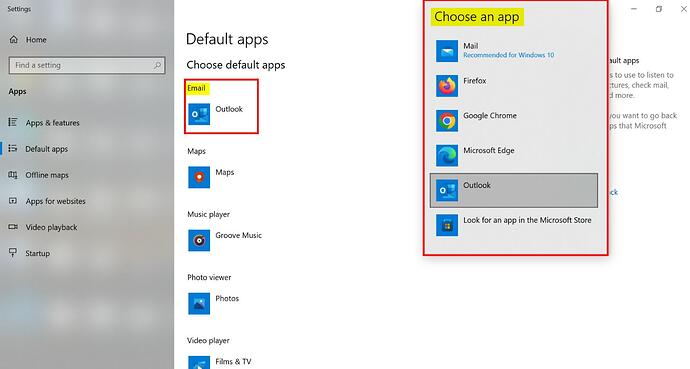 How to Setup Default Programs on Dedicated Servers?