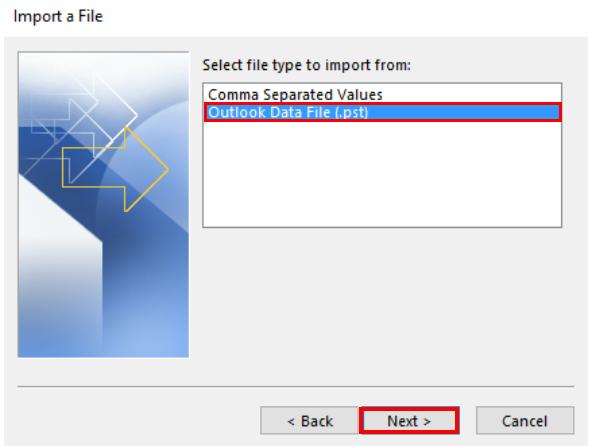 How to Import and Export Outlook Data Files
