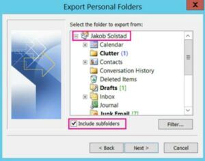 How to Import and Export Outlook Data Files